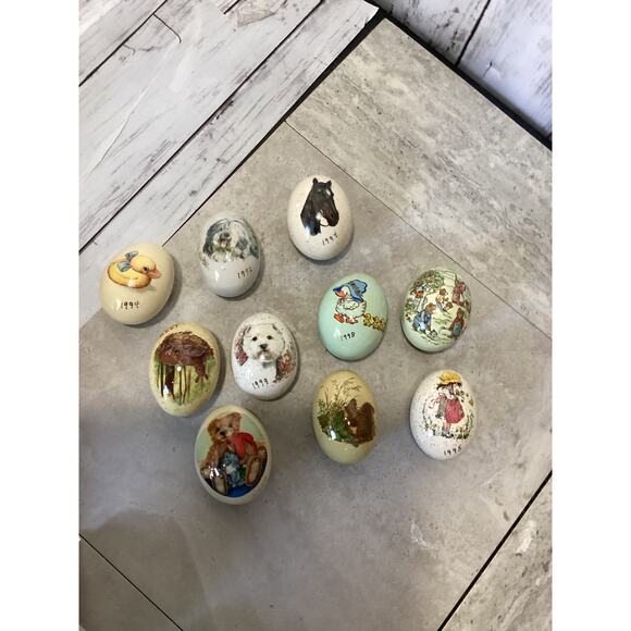 Easter Eggs | Holiday | Ceramic Easter Eggs Hand Painted | Poshmark